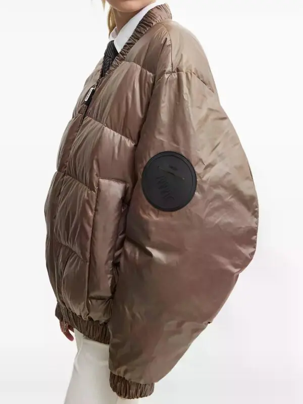 MMC STUDIO Luka Quilted Jacket - Brown