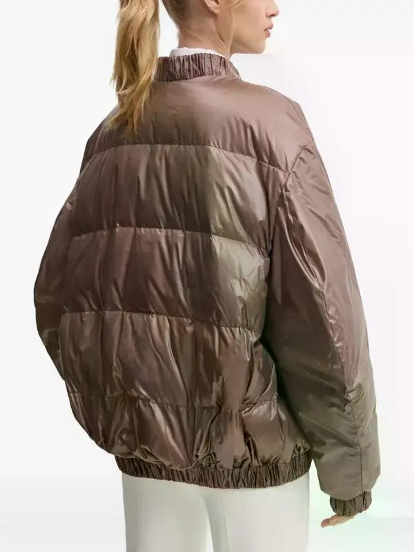 MMC STUDIO Luka Quilted Jacket - Brown