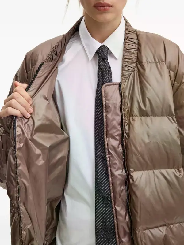 MMC STUDIO Luka Quilted Jacket - Brown