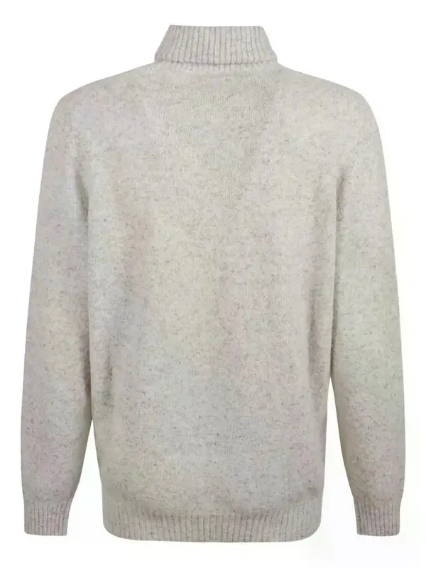 Brunello Cucinelli Turtleneck Knit Sweater - Grey