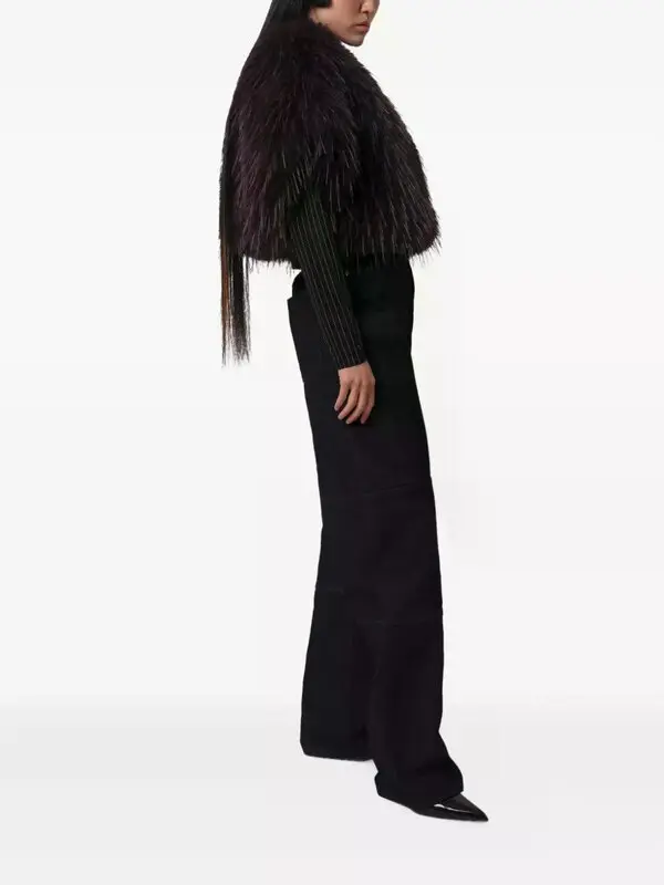 Apparis Devin Faux Fur Jacket - Purple