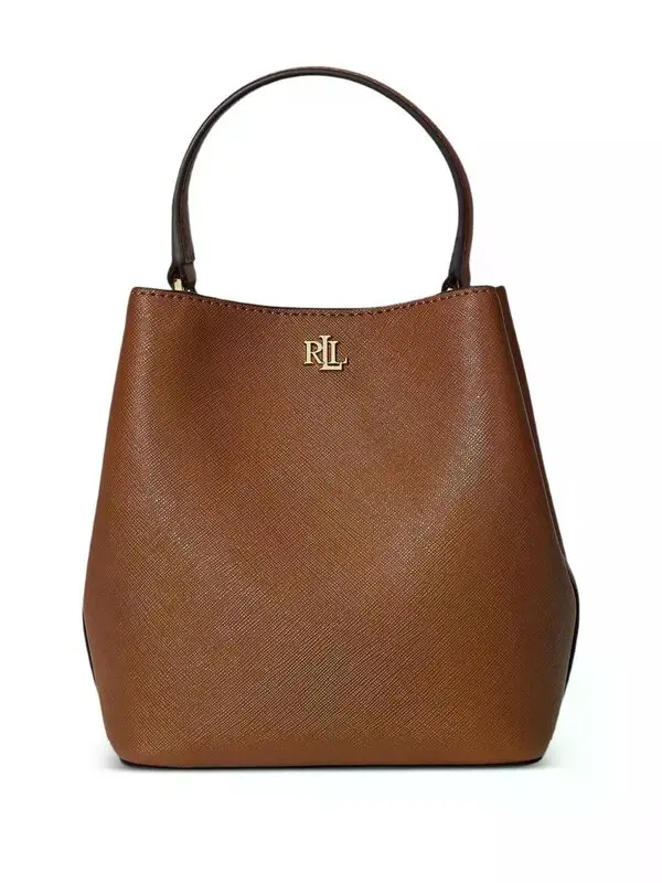 Ralph Lauren Reese Logo Bucket Bag - Brown
