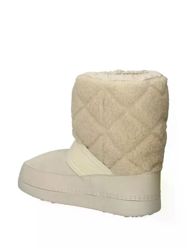Moschino Quilted Strap Boots