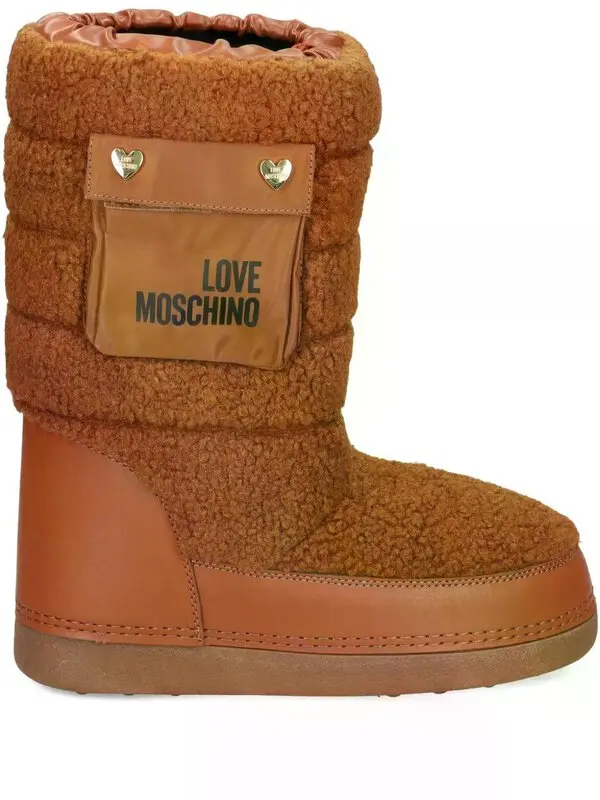 Moschino Boots With Pocket Detail