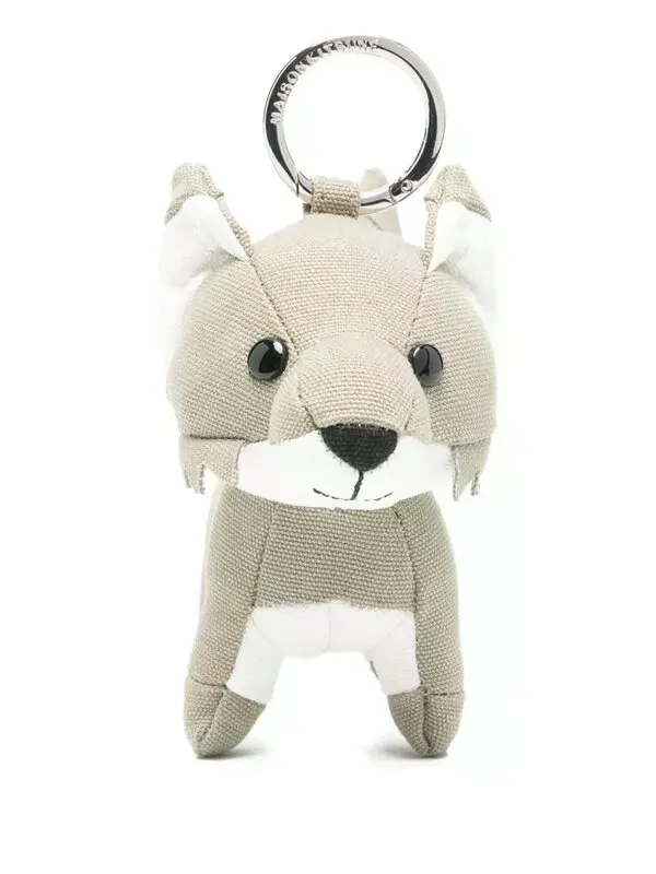Maison Kitsuné Fox Keyring - Neutrals