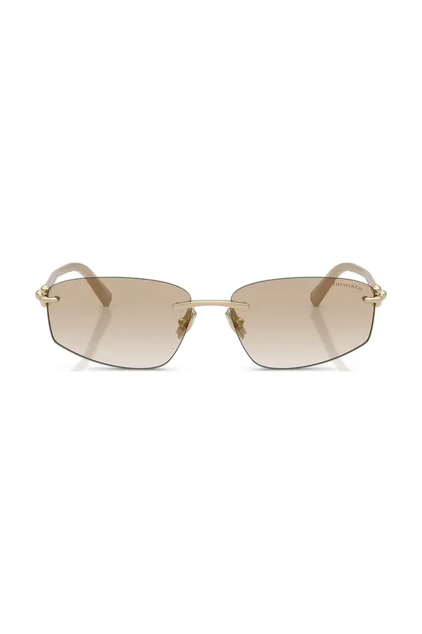 TIFFANY SUNGLASS HUT Tiffany & Co. Pale Gold Sunglasses