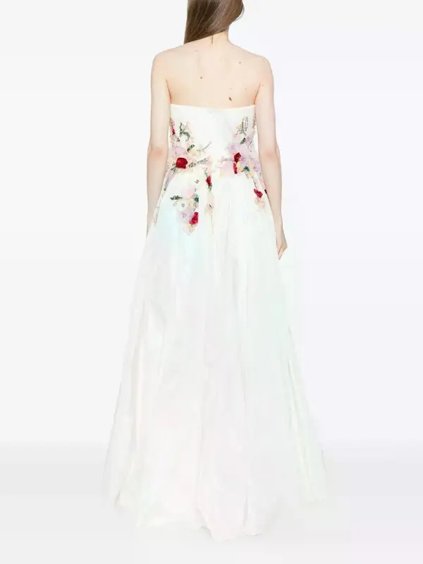 SAIID KOBEISY Embellished Taffeta Gown