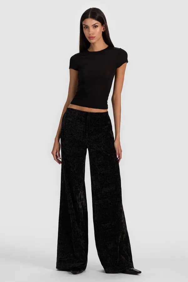 Alice + Olivia Conor Clean Waist Trouser
