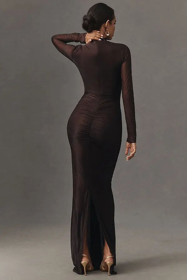 Jadienne Sheer Maxi Dress