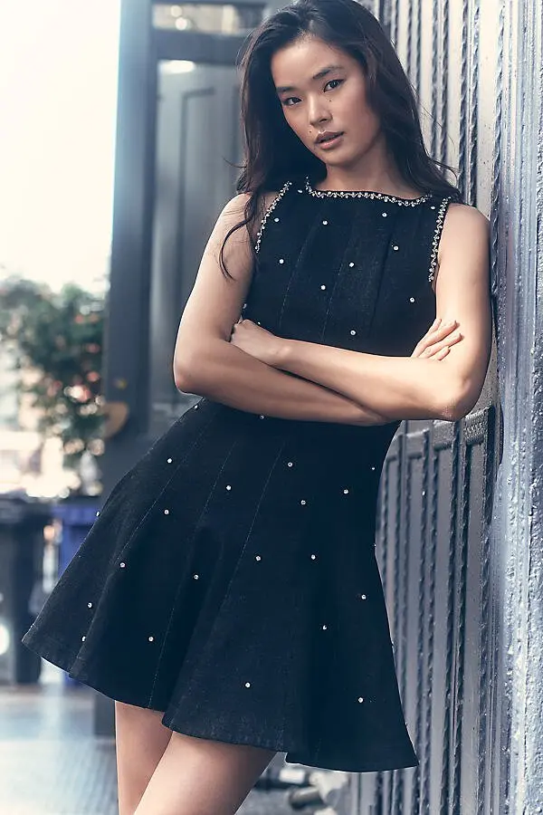 princess polly black lace mini dress Donelli Lace Mini Dress | Black | Womens main image 0