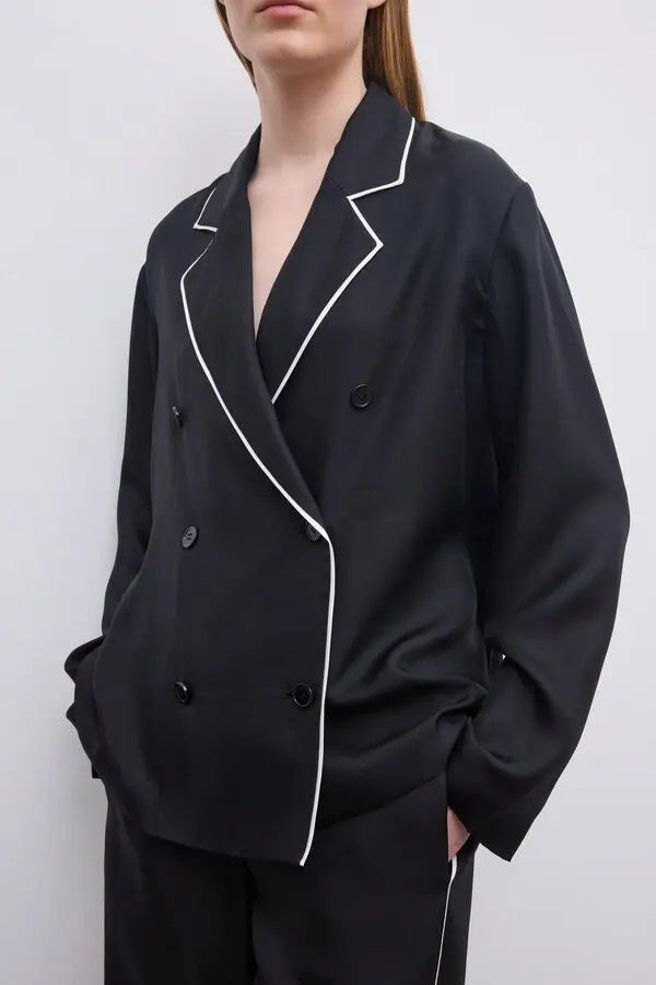 HOUSE OF DAGMAR Db Silk Blouse