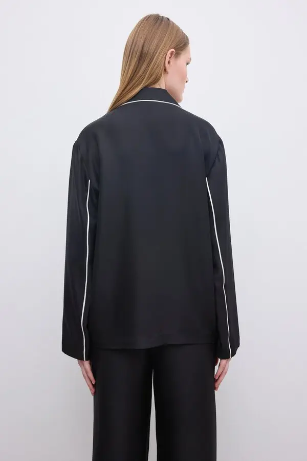 HOUSE OF DAGMAR Db Silk Blouse