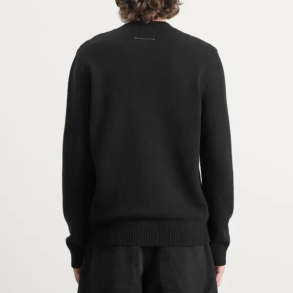 MAISON MARGIELA Tape Logo Knitted Jumper