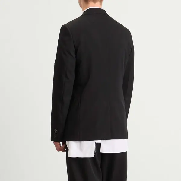 Comme Des Garçons Wool Single Breasted Blazer