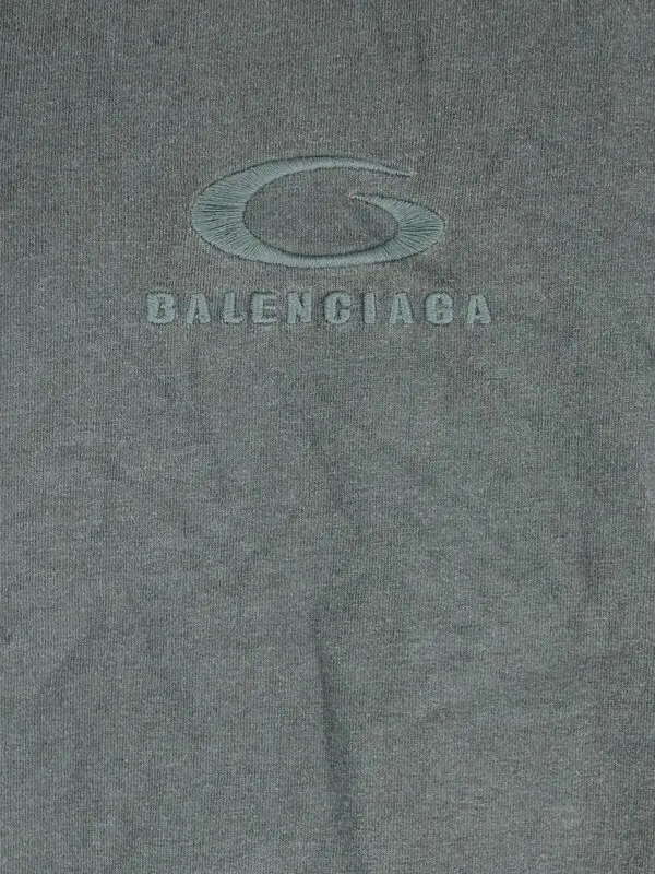 Balenciaga Loop Sports' T-shirt - Gray