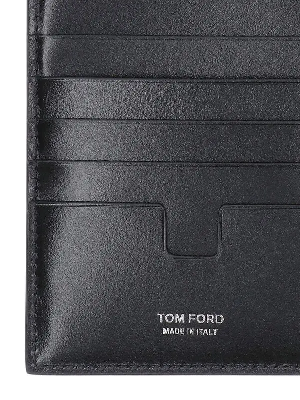 TOM FORD Croc Print Card Holder