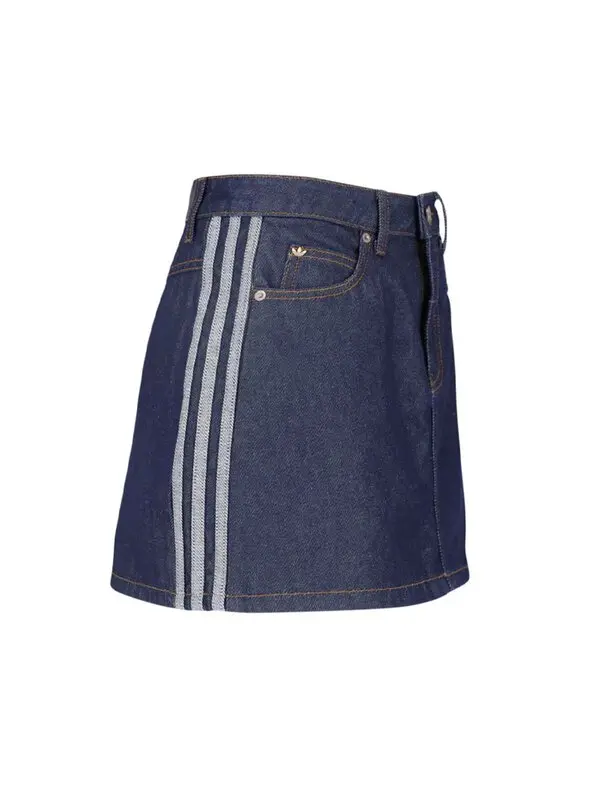 Tagliatore Rick Owens Floral Ruffled Mini Skirt - Blue