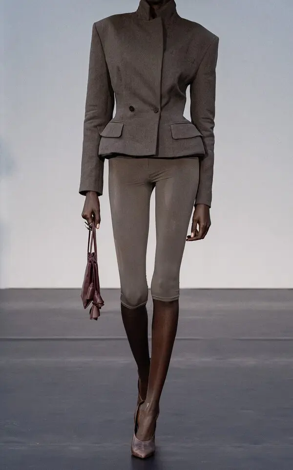 Magda Butrym Structured Linen-blend Blazer
