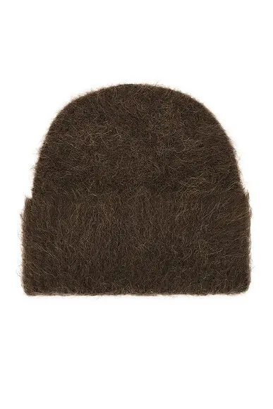 TOTEME Alpaca Knit Beanie - Pepper