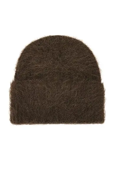 TOTEME Alpaca Knit Beanie - Pepper