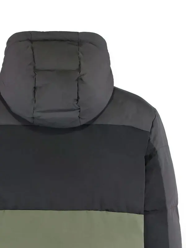 EA7 Colourblock Puffer Jacket
