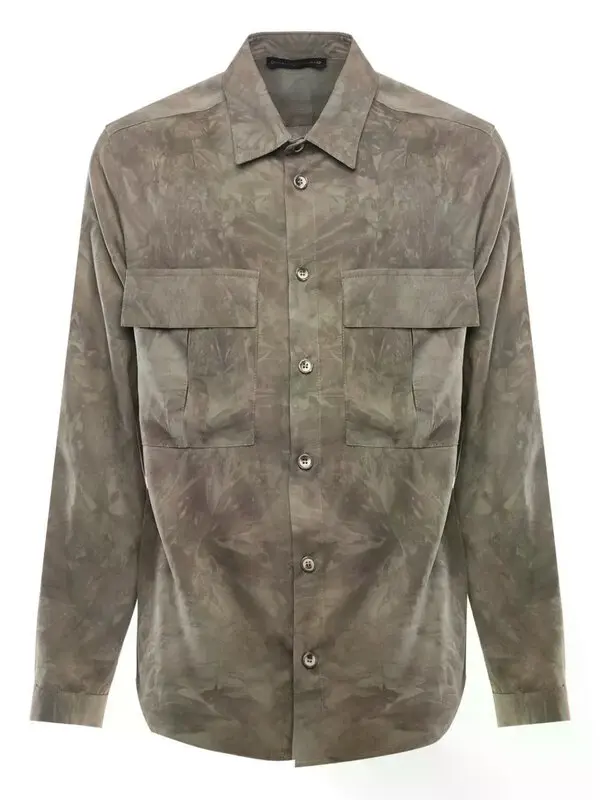 GIULIANO GALIANO Kito Patch-pocket Button Shirt