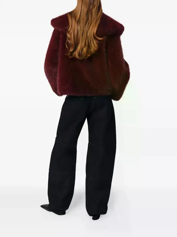 Apparis Yara Single-breasted Coat - Red