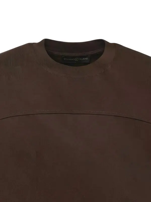 GIULIANO GALIANO Crew-neck Cotton T-shirt