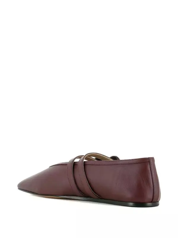 Le Monde Beryl Square-toe Ballet Flats