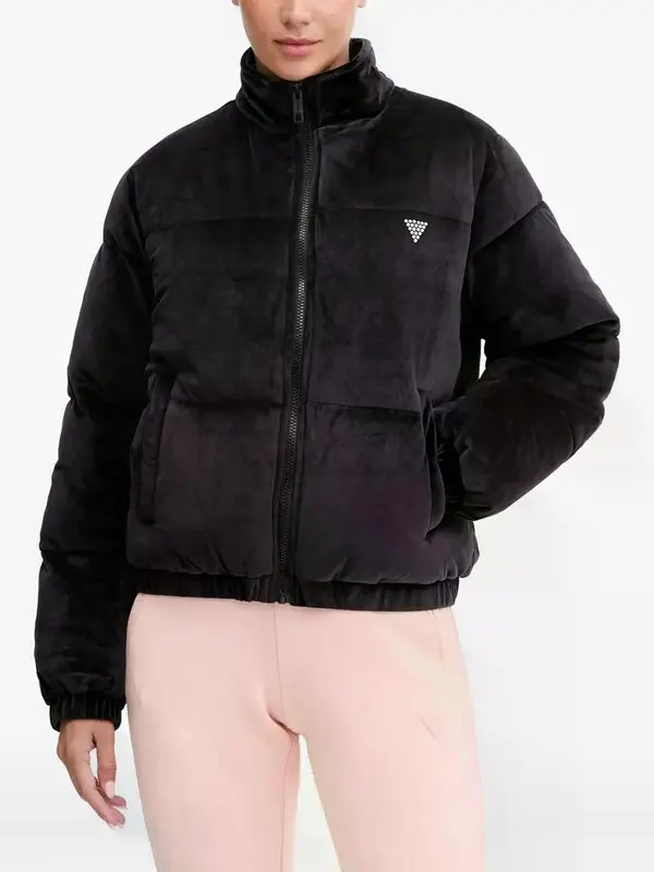 Guess Logo-detail Puffer Jacket