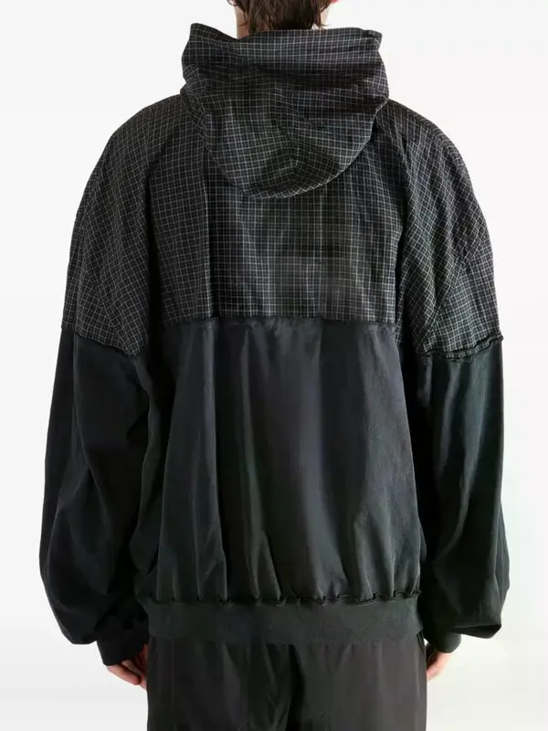 Balenciaga Check Paneled Shirt