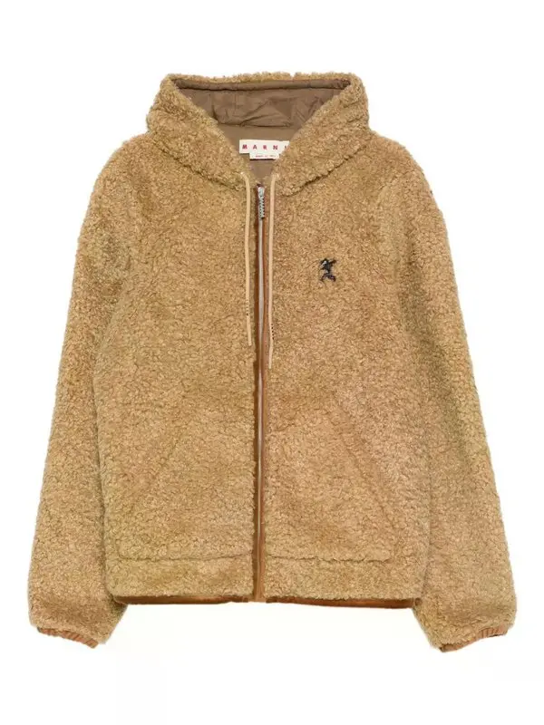 Marni Hooded Zip-up Jacket