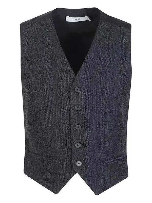 IRO PARIS Benyo Button Waistcoat