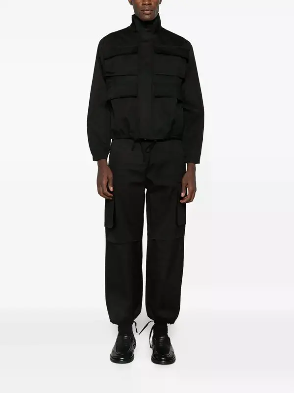 ARTE ANTWERP Flap-pocket Drawstring Jacket
