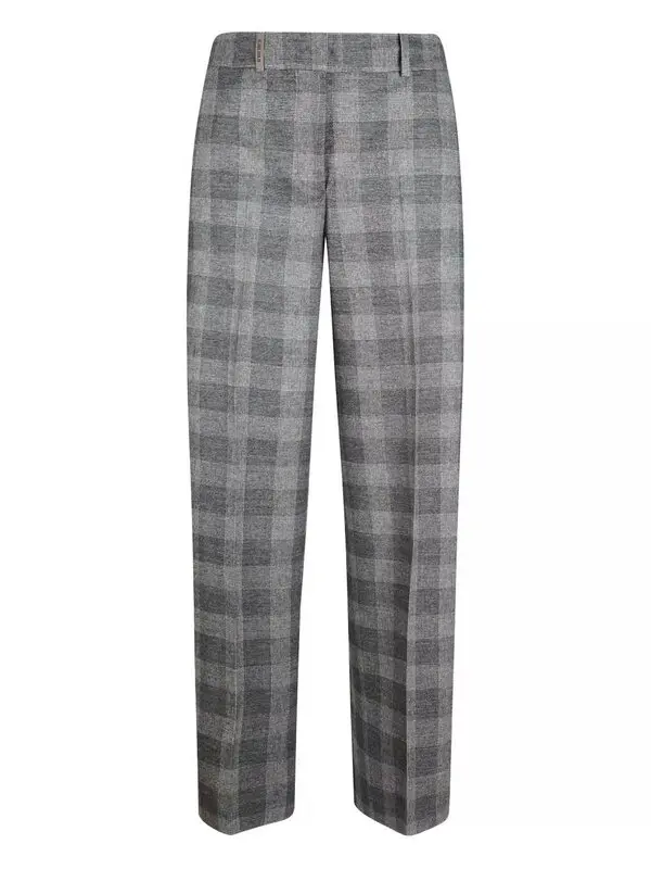 Peserico Checked Trousers