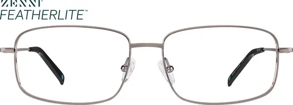 Zenni Minimalist Rectangle Full Rim Titanium Frame