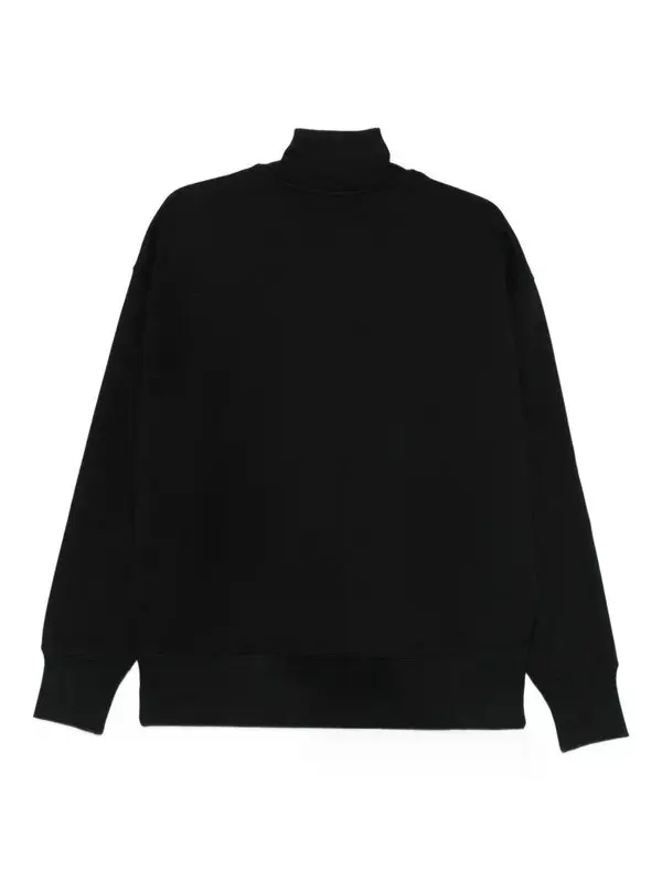 MSGM Logo-detail High-neck Sweatshirt