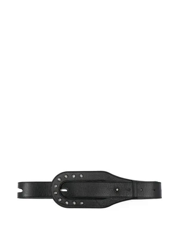 KIKO KOSTADINOV Orvos Leather Belt - Black