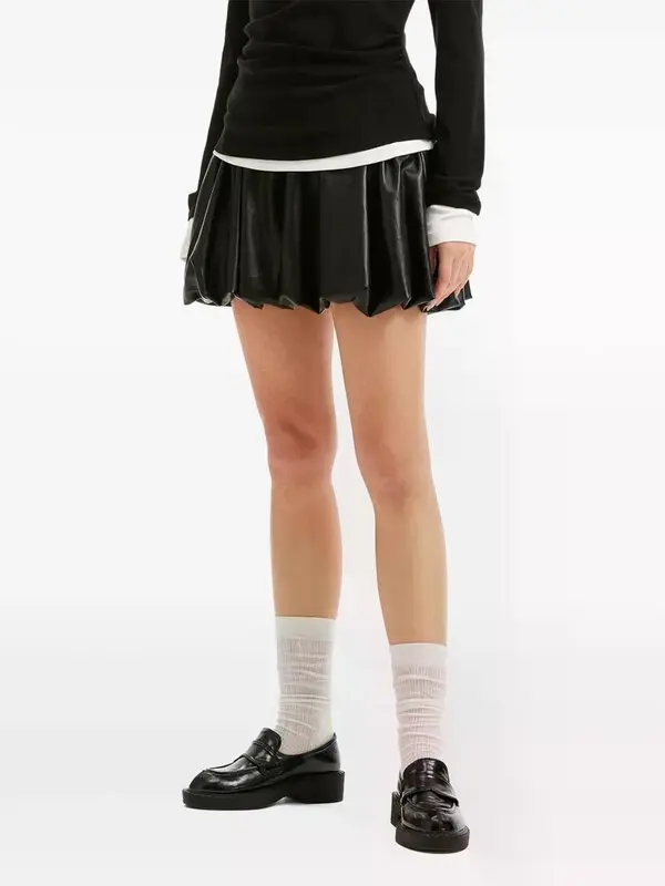 B+AB Pleated Mini Skirt