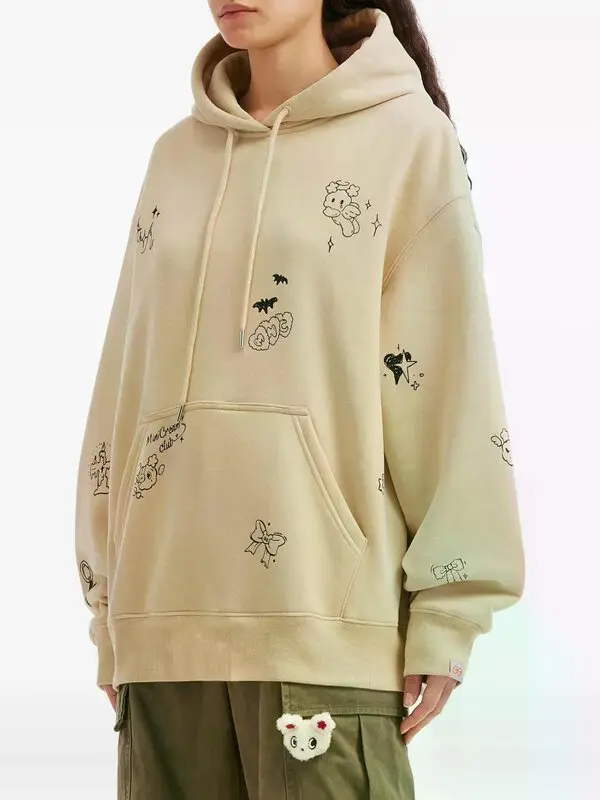 MINI CREAM Graphic-print Hoodie