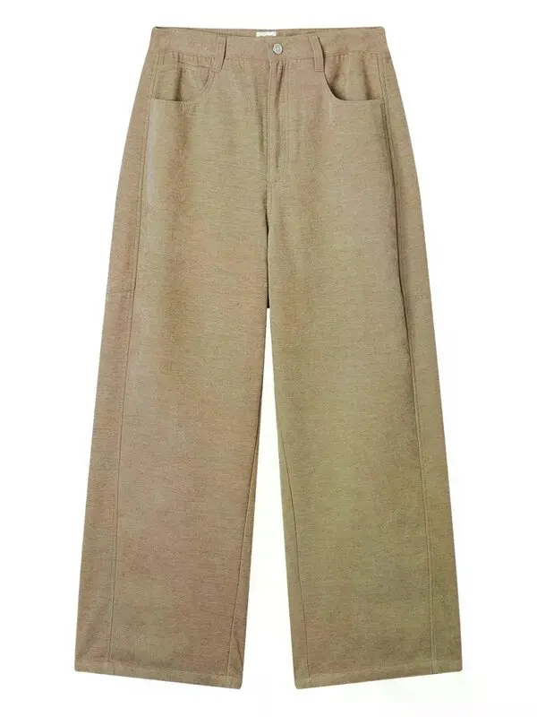 B+AB Mélange-effect Trousers