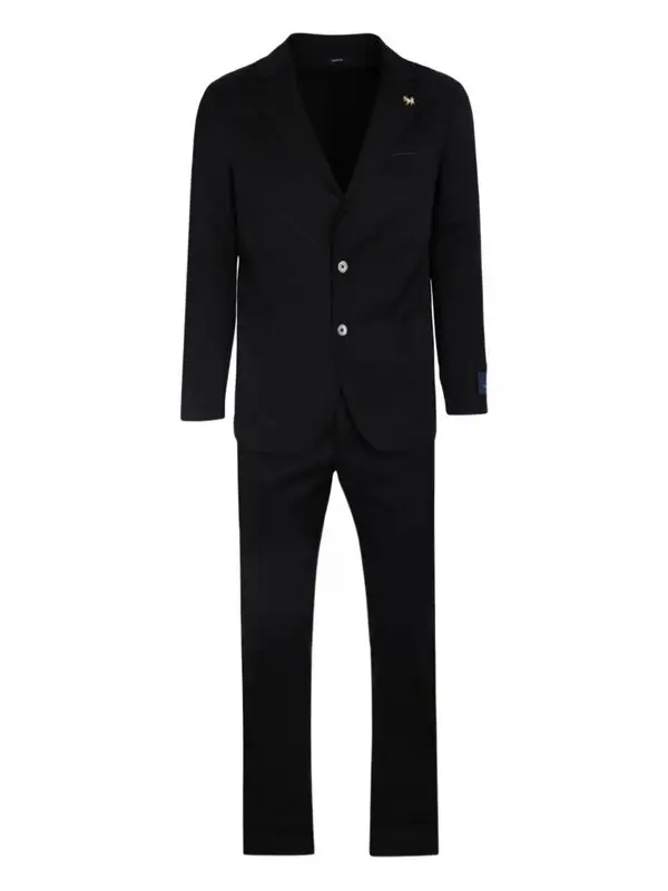 TOMBOLINI Zero Gravity Button Suit - Black