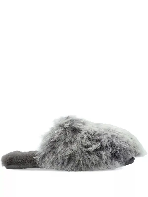 UGG Fur-lined Slippers - Grey