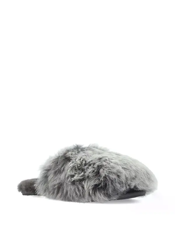 UGG Fur-lined Slippers - Grey