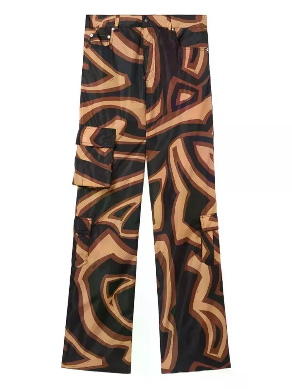Emilio Pucci Labirinto Print Trousers