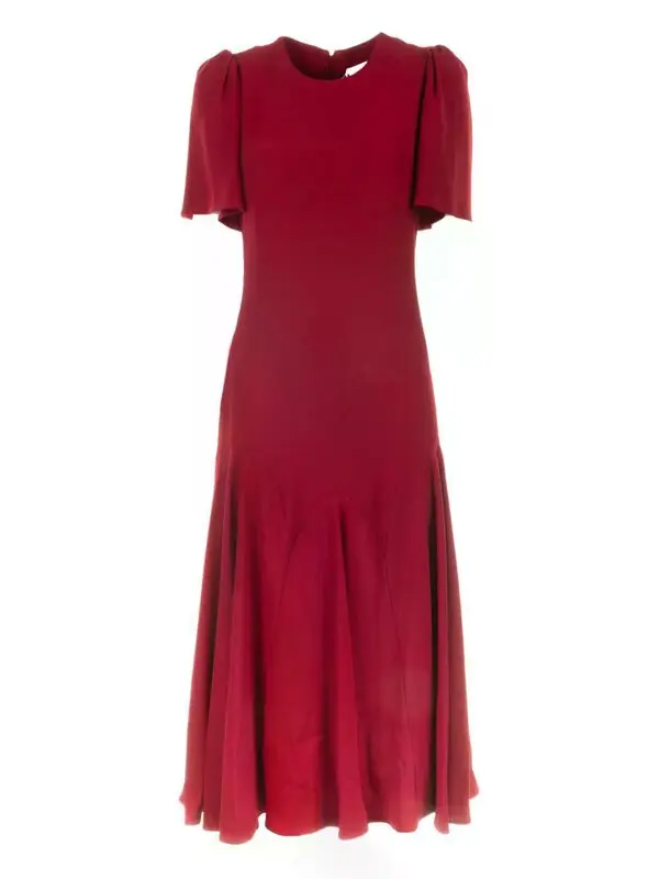 Alexander McQueen Round-neck Midi Dress