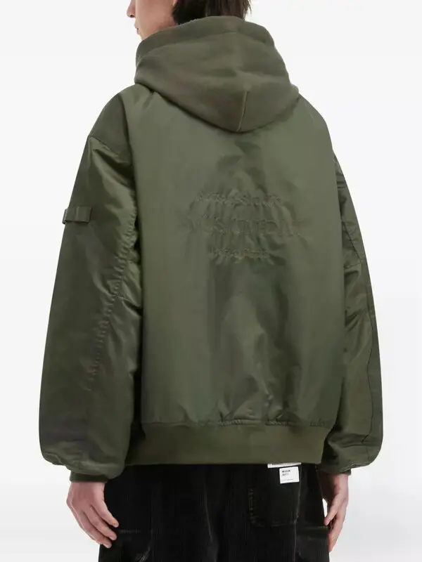 MUSIUM DIV. Logo-patch Hooded Jacket