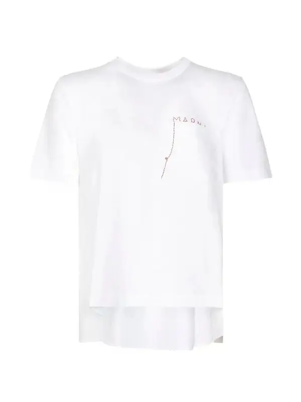 Marni Pocket Logo T-shirt - White