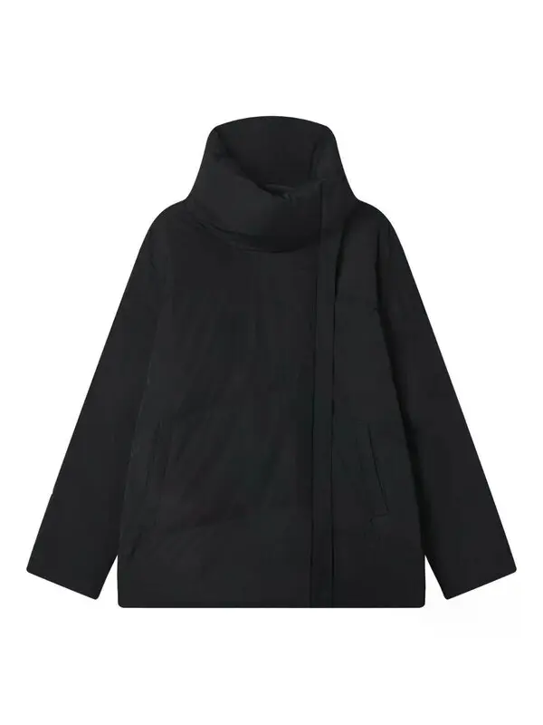 B+AB Funnel-neck Zip Jacket - Black