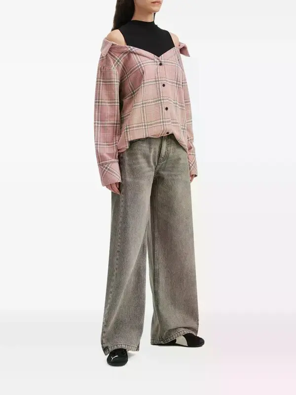 MUSIUM DIV. Plaid-pattern Shirt